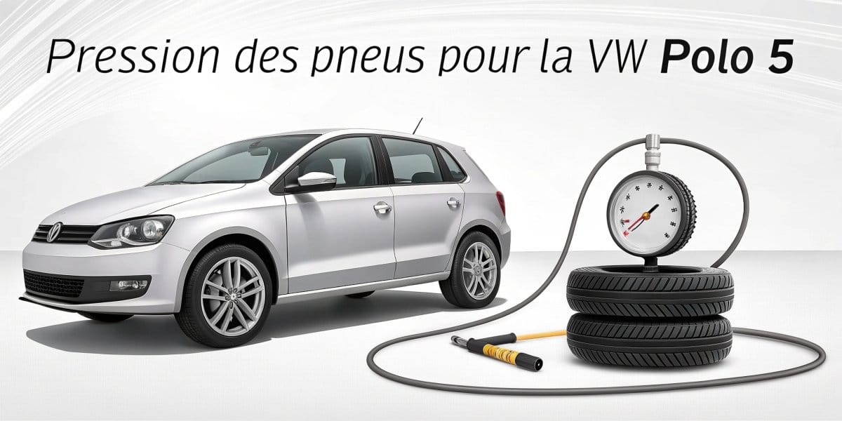 🚗 Maîtrisez la pression des pneus pour une VW Polo 5 parfaite